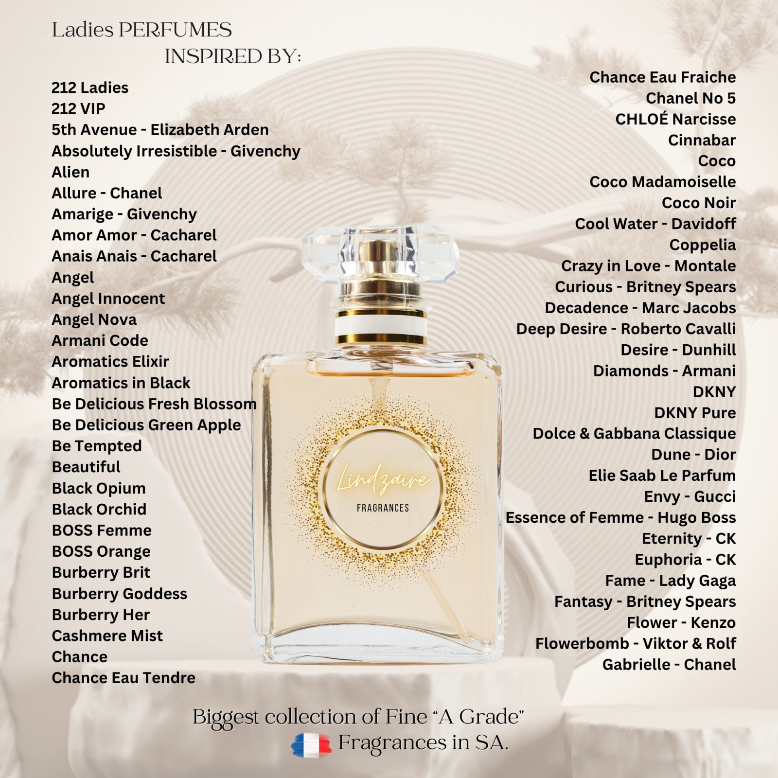 Ladies Perfume – Lindzaire